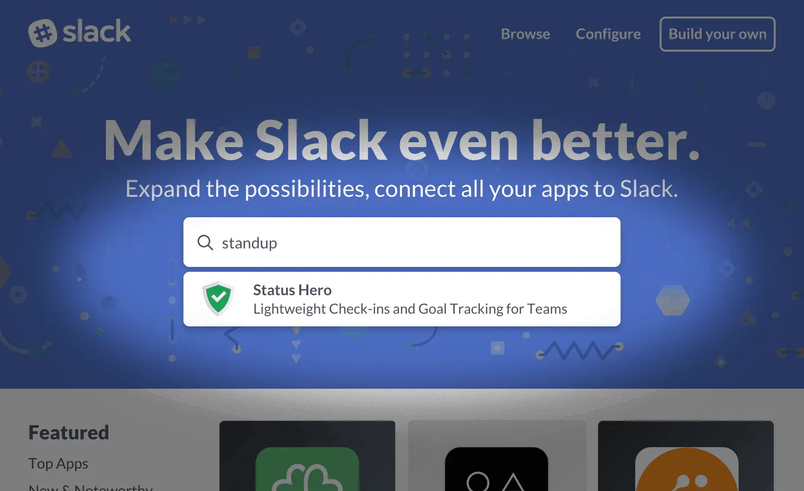 Status Hero featured in the new Slack App Directory – Steady